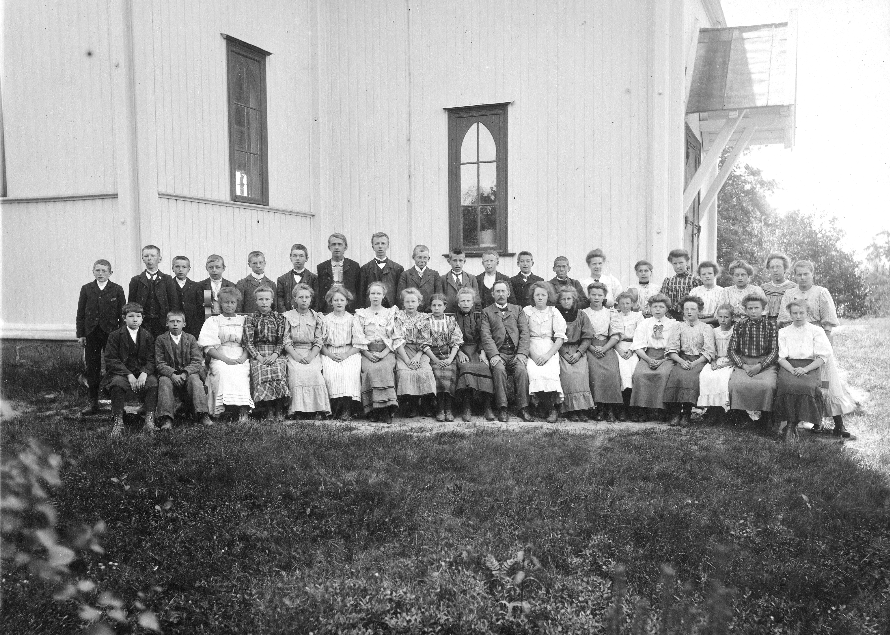 Konfirmantbilde Øymark - Marker kirkelige fellesråd